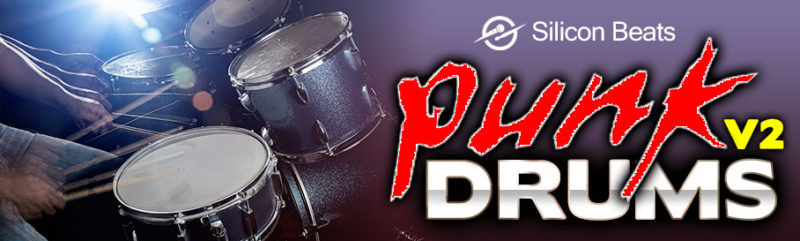 Punk Drum Samples - Load Into your DAW, Add Guitar and Bass